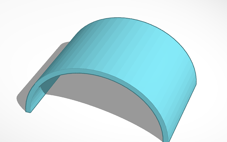 3D design Dome 3D rendering | Tinkercad