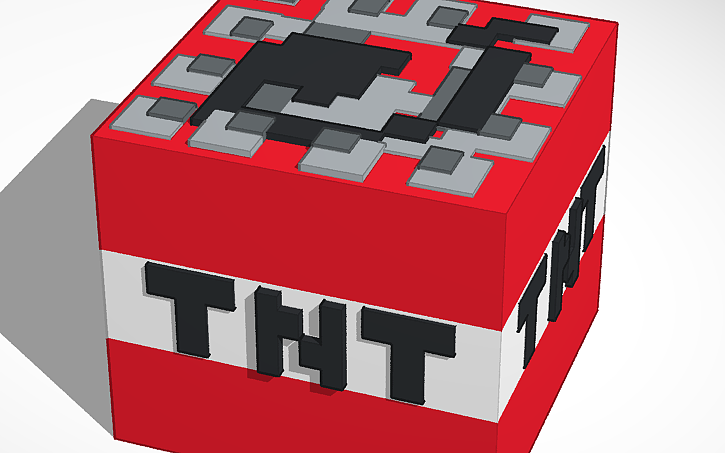 3D design tnt | Tinkercad