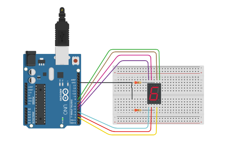Circuit Design Practica 19 Tinkercad