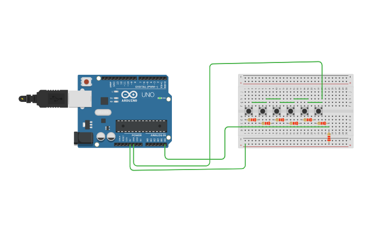 Circuit design analogic_serial | Tinkercad