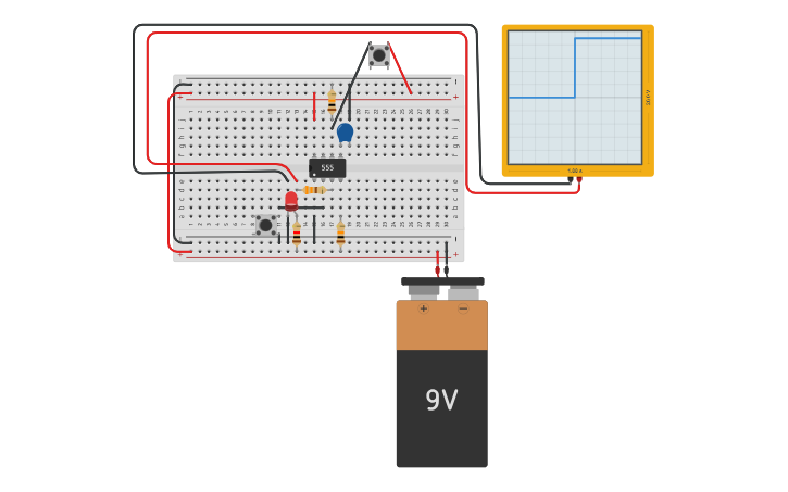 Circuit design Bistable Multivibrator-1 - Tinkercad