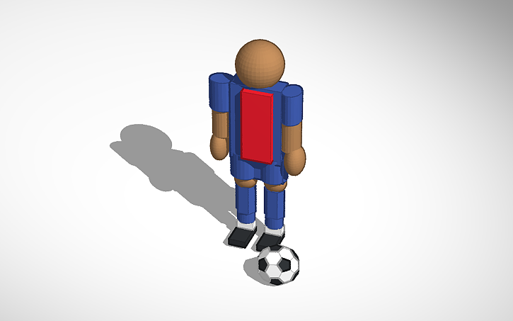 3D design Kylian Mbpae! - Tinkercad