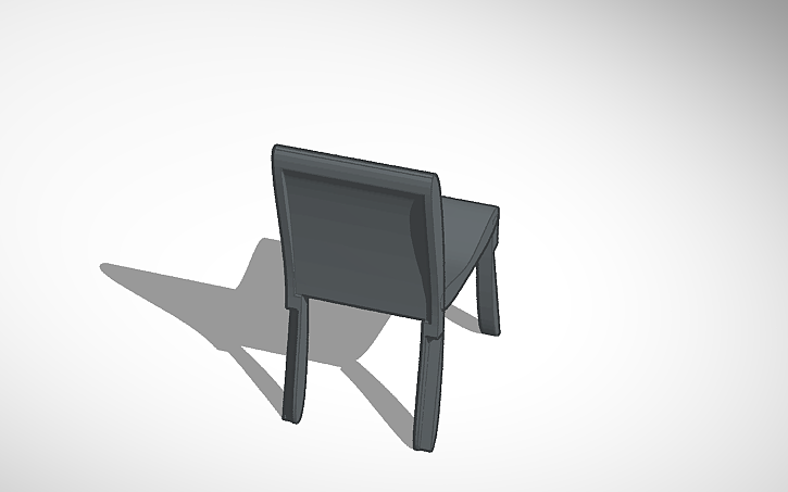 3D design CHAIR | Tinkercad