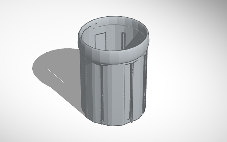 3D design Bin - Tinkercad