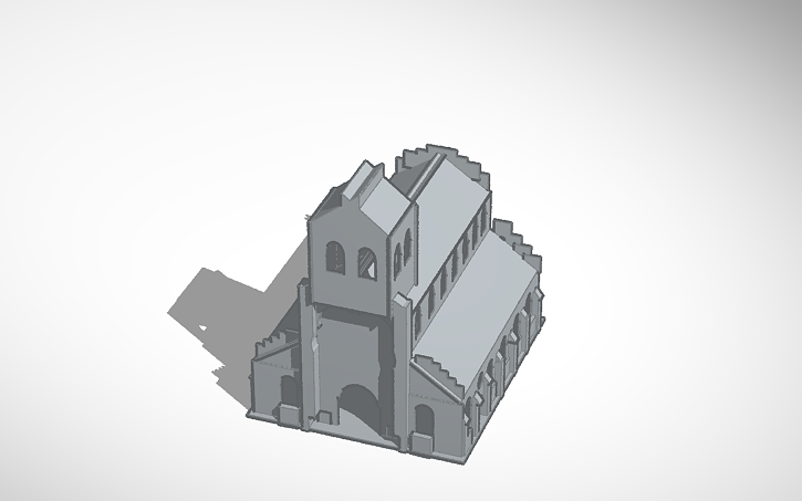 3D design church of church - Tinkercad