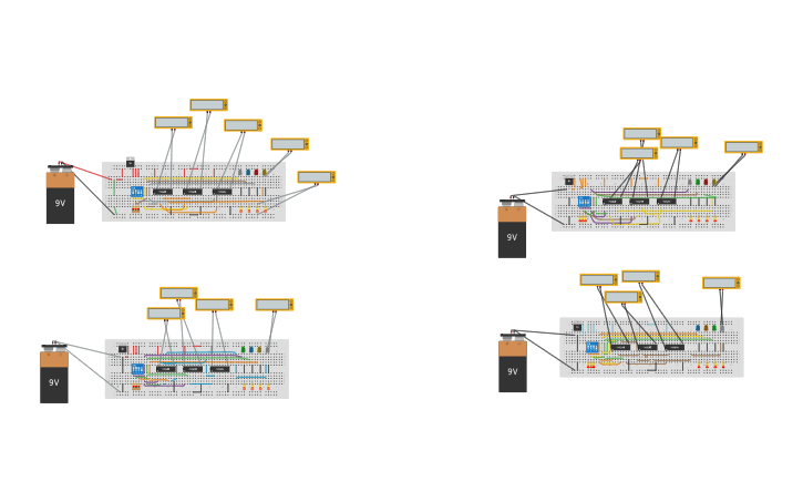 Circuit design prac | Tinkercad