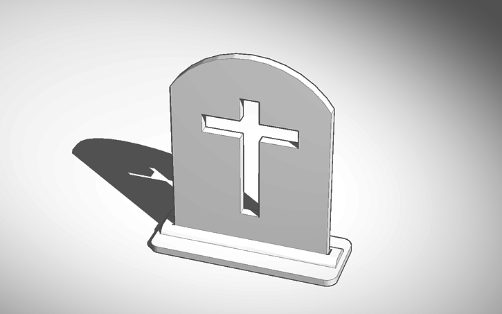 3D design ANIMAL RIP SYMBOL | Tinkercad