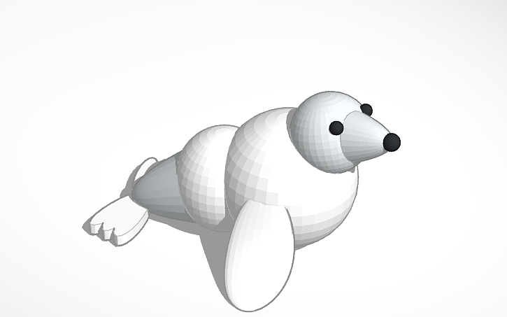 3D design foca - Tinkercad