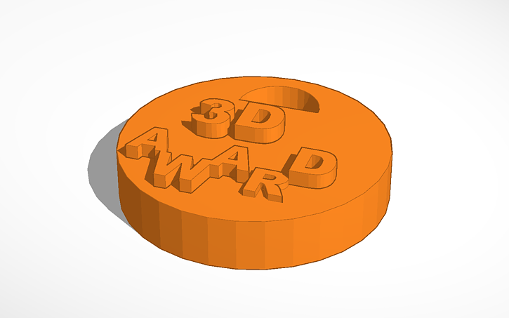 3D design medal | Tinkercad