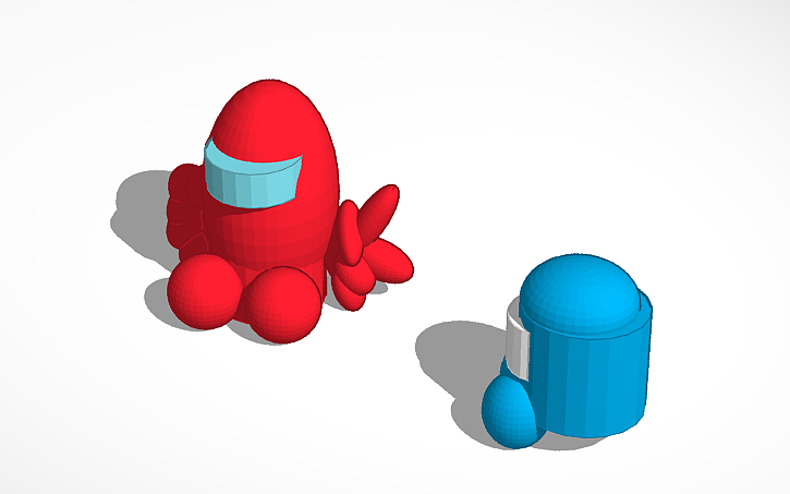 3D design among us | Tinkercad
