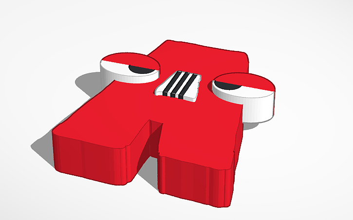 3D design Alphabet Lore A - Tinkercad