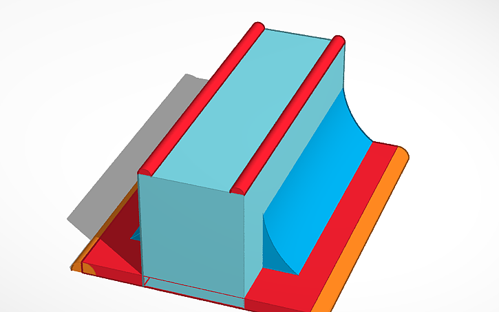 3D design Vertical Laptop stand - 2012 Macbook | Tinkercad