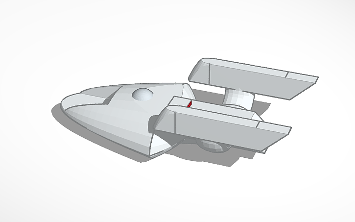 3D design Probe Class Starship | Tinkercad