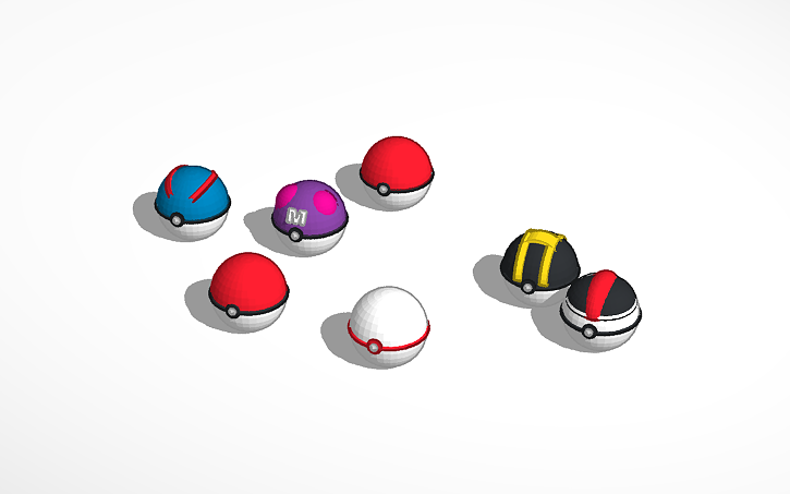 3D design pokemon - Tinkercad