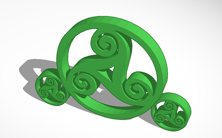 3D design Triskel | Tinkercad
