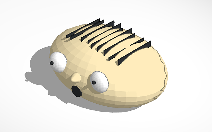 3D design Surprised stewie - Tinkercad