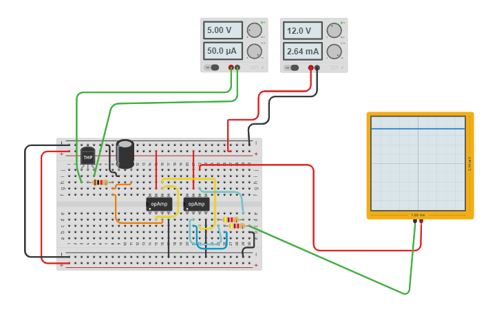 Circuit design PI - Tinkercad