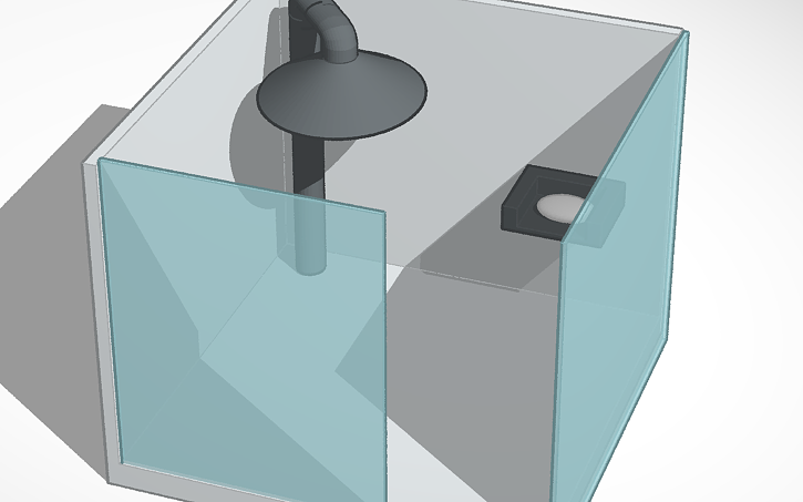 3D design SHOWER - Tinkercad