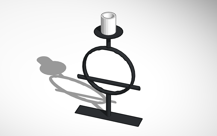 3D design Candle Holder 2 | Tinkercad