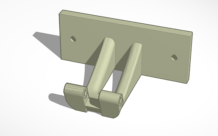 3D design Logitech C270 Mount - Tinkercad