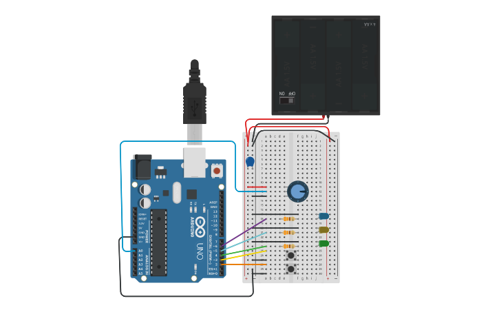 Circuit design Lab 1 Part A | Tinkercad