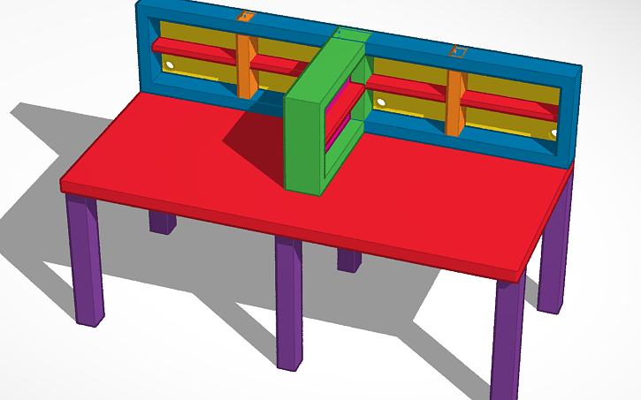 3D design Desk | Tinkercad
