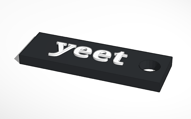 3D design yeet chain | Tinkercad
