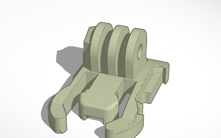 3D design clip go-gro | Tinkercad