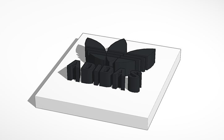 3D design adidas - Tinkercad
