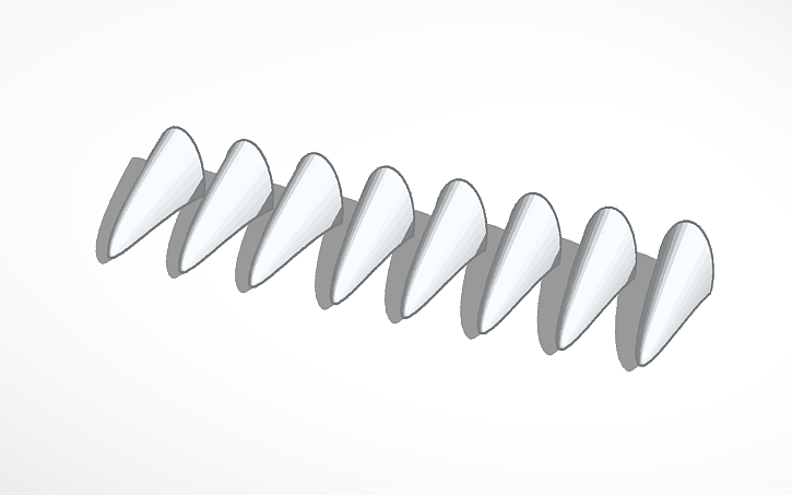 3D design Fursuit Claws - Tinkercad