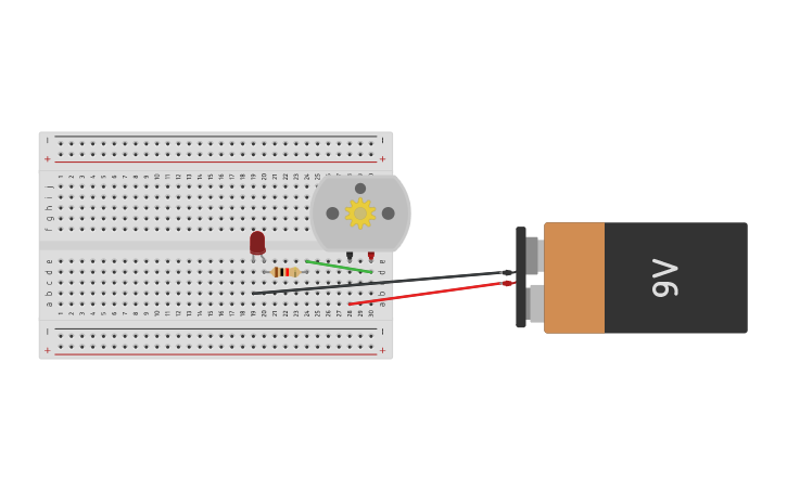 Circuit design circuito simple | Tinkercad