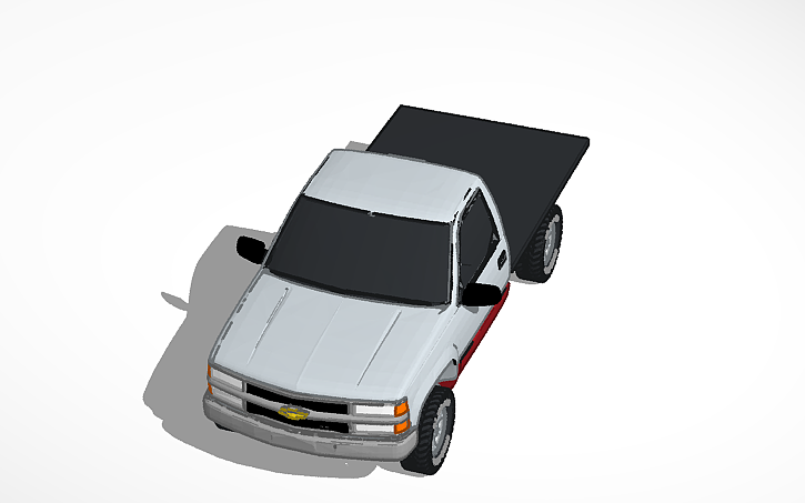 3D design 1994 Chevy Silverado C1500 (Unfinished) - Tinkercad