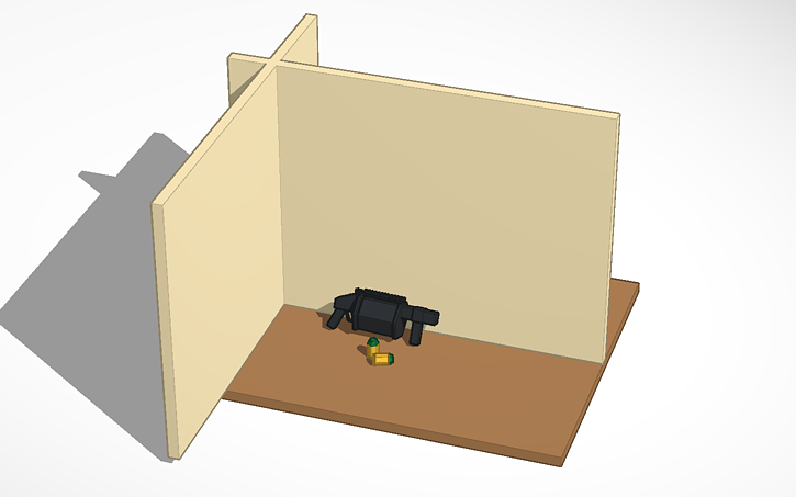3D design Unturned Grenade Launcher - Tinkercad