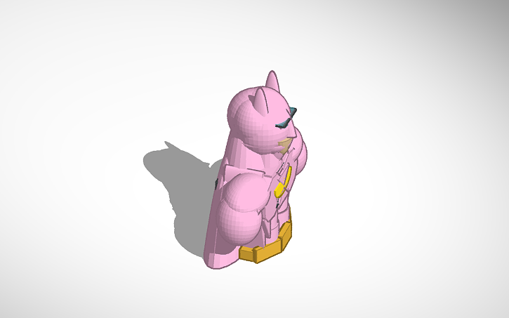 3D design breast cancer awareness batman - Tinkercad