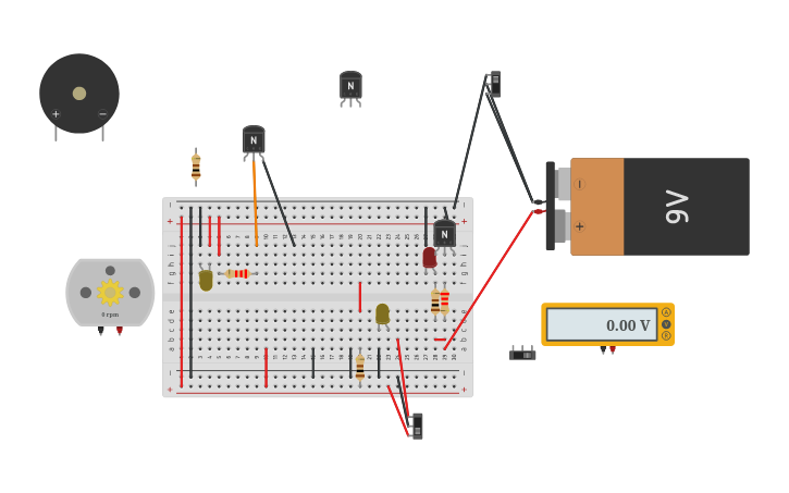 Circuit Design Electronics Project Phase 2 Tinkercad
