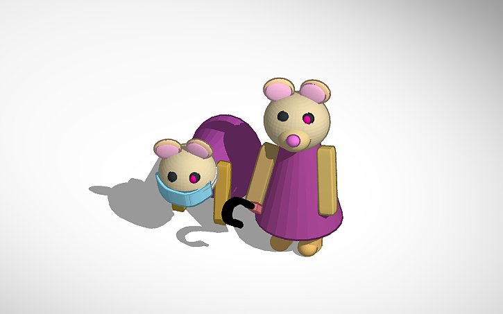 3D design mouse roblox piggy | Tinkercad