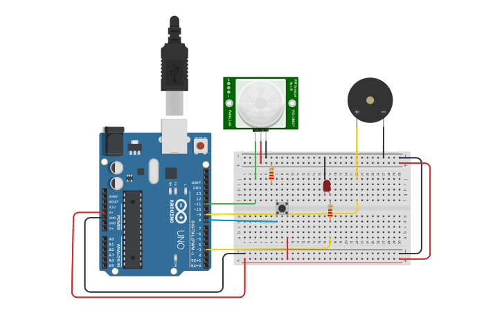 Circuit design SENSOR DE PRESENÇA - ALARME SONORO - ISAAC BARBARA ...