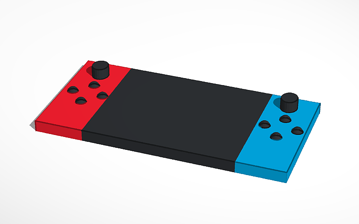 3D design Nintendo switch - Tinkercad