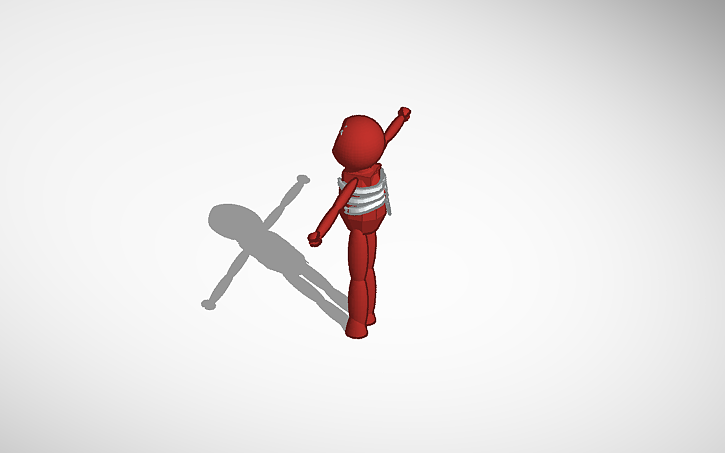 3D design figure Doors - Tinkercad