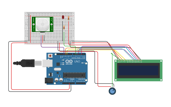 Circuit design IOT_LAB_PIR - Tinkercad