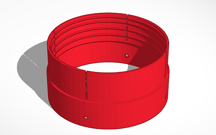 3D design Tube cap 152 mm | Tinkercad