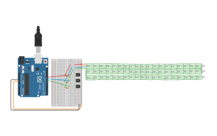 Circuit Design Rainbow Rgb Led Tinkercad