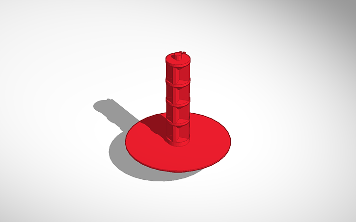 3D design Register Spool - Tinkercad
