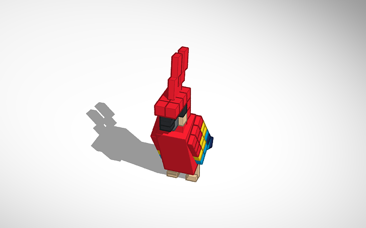 3D design Copy of Parrot | Tinkercad