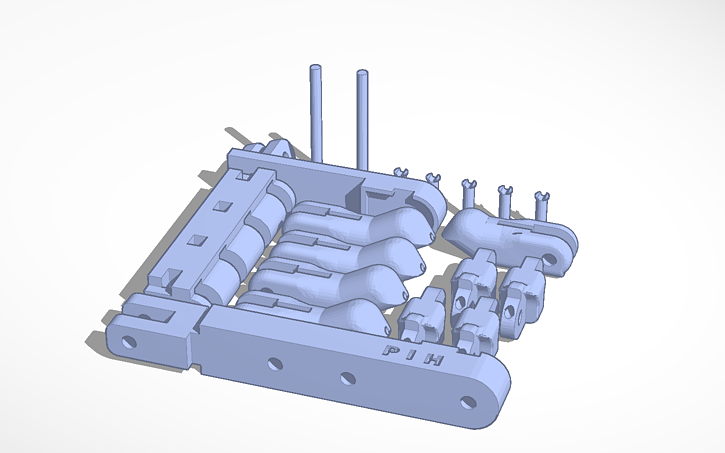 3D design Prosthetic Hand (Open Hand-Project) | Tinkercad