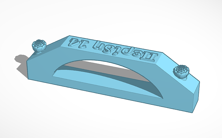 3D design Handle - Tinkercad