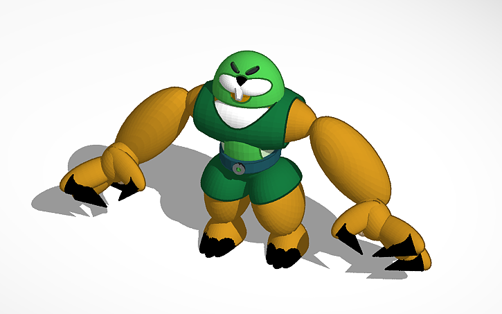 3D design crath (brawler outfit) | Tinkercad