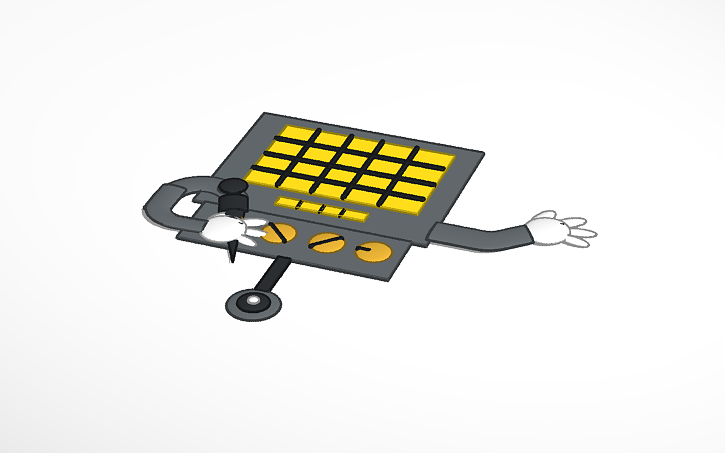 3D design mettaton(box form) | Tinkercad