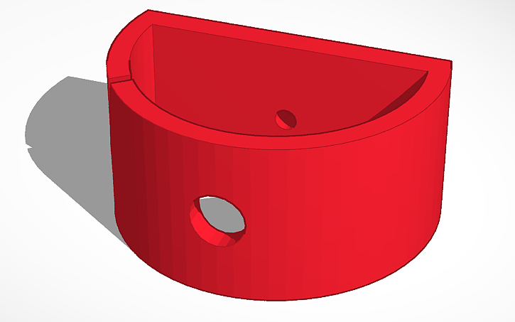 3D design Wire and Cable Management Bracket | Tinkercad