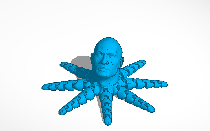 3D design roctopus - Tinkercad